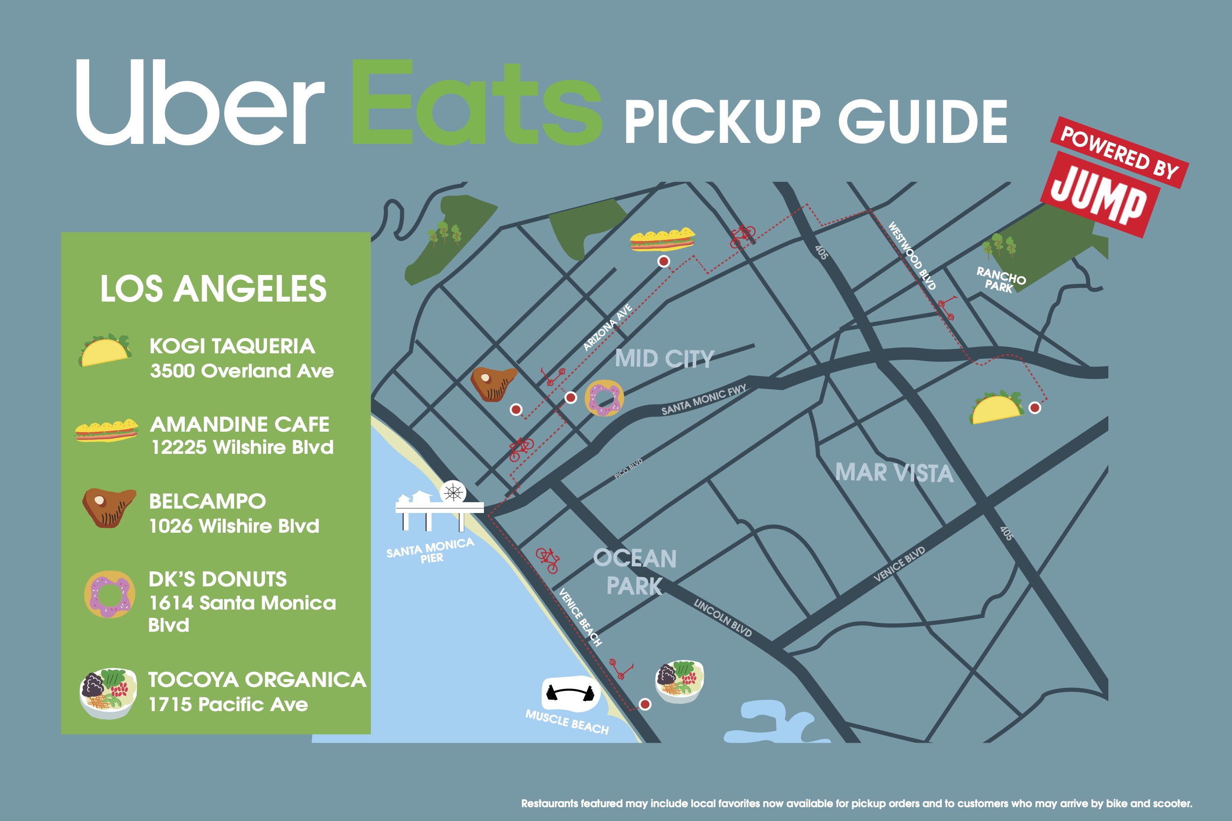 Introducing Uber Eats Pickup Guides powered by JUMP | Uber Newsroom