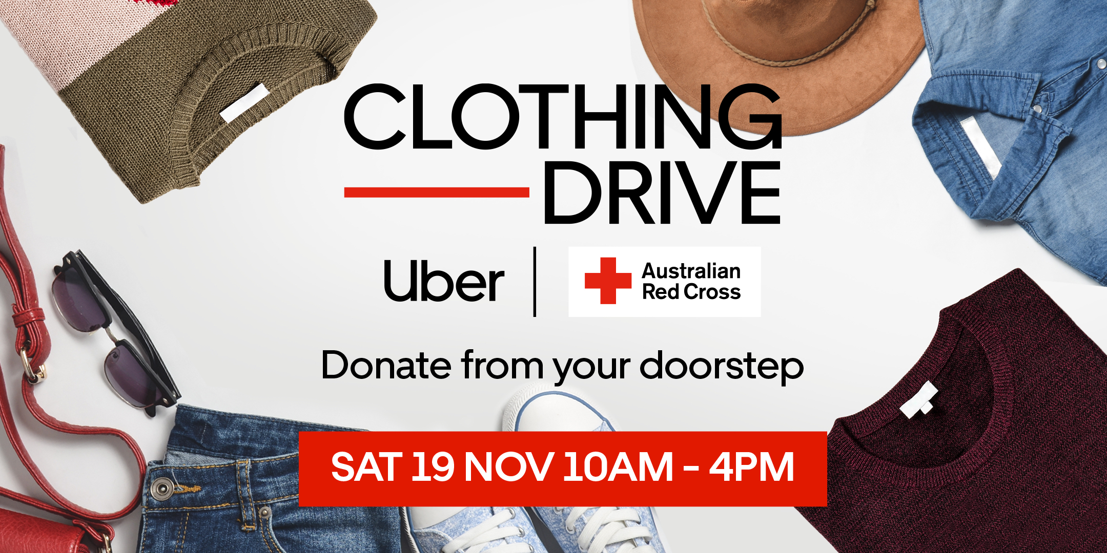 The Uber x Red Cross Clothing Drive is back! | Uber Newsroom